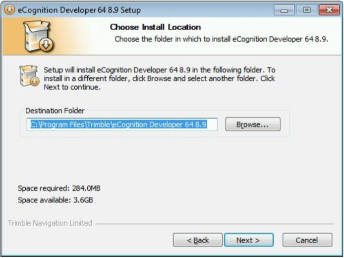 Installing the eCognition Developer Client